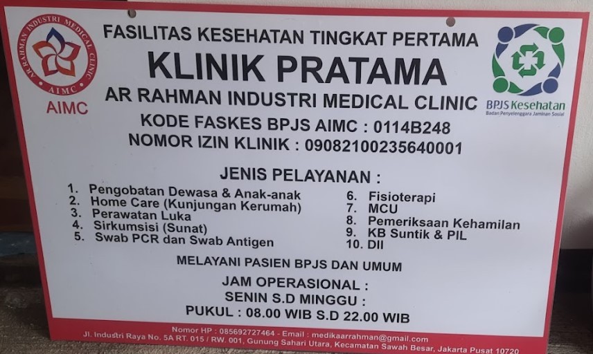 Klinik AIMC - Buat Booking Online - HelloSehat