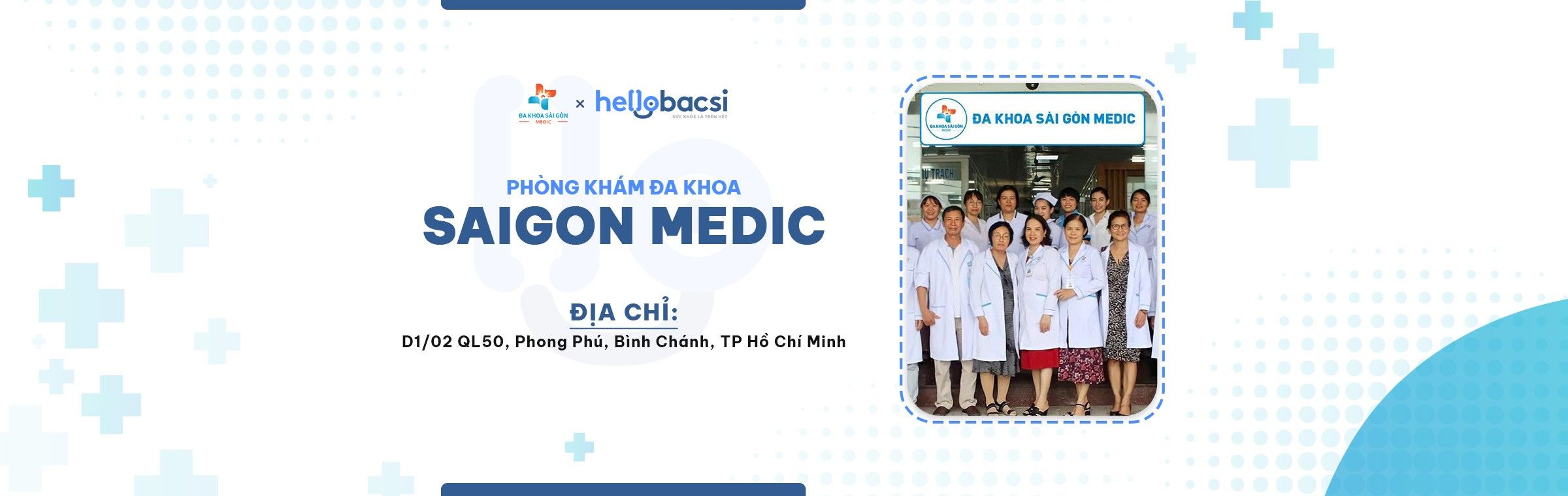 Phòng khám Đa khoa Saigon Medic - Đặt lịch hẹn trực tuyến - HelloBacsi