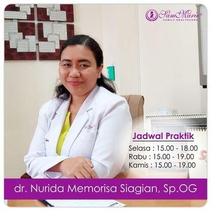 dr. Nurida Memorisa Siagian, Sp.OG